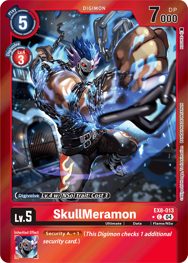 EX8-013 SkullMeramon (Alternative Art) | Guild Dreams