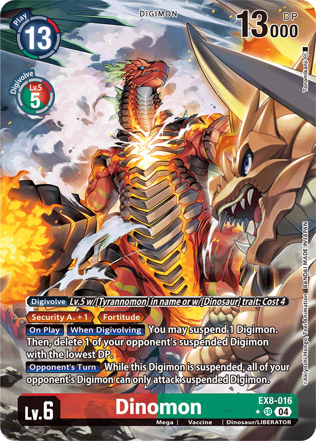 EX8-016 Dinomon (Alternative Art) | Guild Dreams
