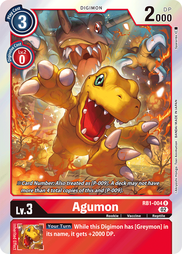 RB1-004 Agumon | Guild Dreams