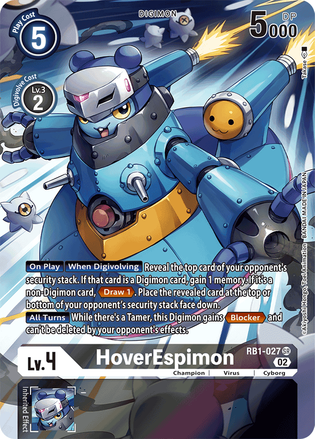 RB1-027 HoverEspimon (Alternative Art) | Guild Dreams