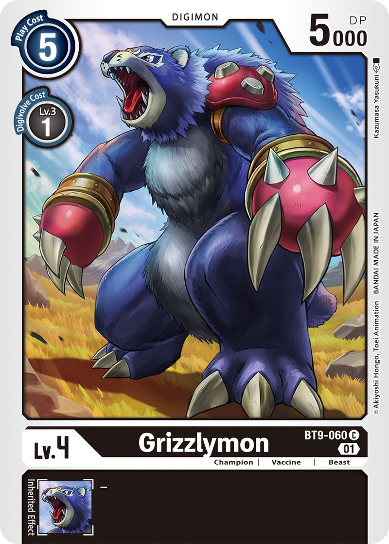 BT9-060 Grizzlymon | Guild Dreams