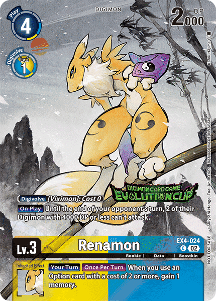 EX4-024 Renamon (Alternative Art - ECP) | Guild Dreams