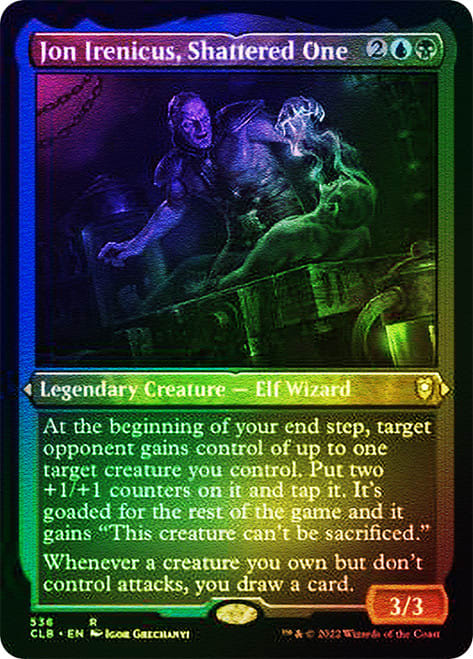 CLB - 536 - Jon Irenicus, Shattered One - Foil Etched | Guild Dreams