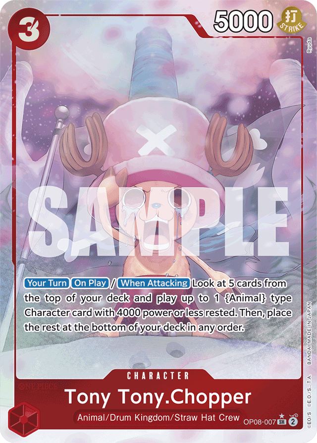 OP08-007 Tony Tony.Chopper (Alternative Art) | Guild Dreams