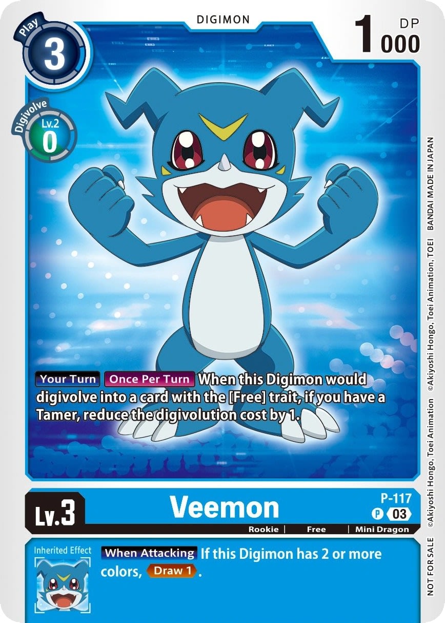 P-117 Veemon (Beginning Deck) | Guild Dreams