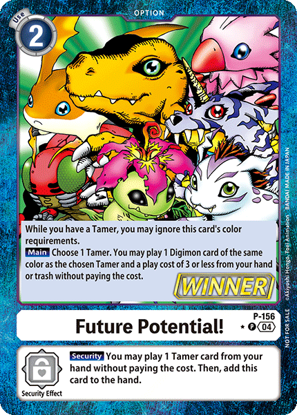 P-156 Future Potential! (Winner) | Guild Dreams