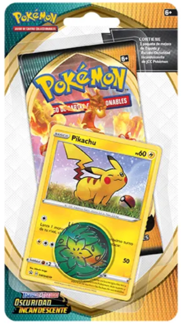 Espada y Escudo: Oscuridad Incandecente - Checklane Blister (Pikachu ...