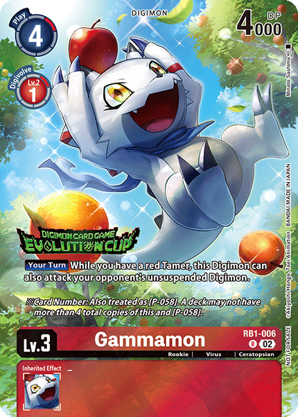 RB1-006 Gammamon (Alternative Art - ECP) | Guild Dreams