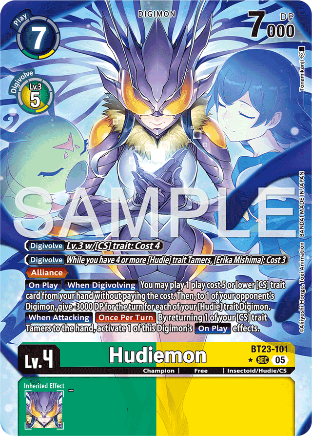 BT23-101 Hudiemon (Alternative Art) | Guild Dreams