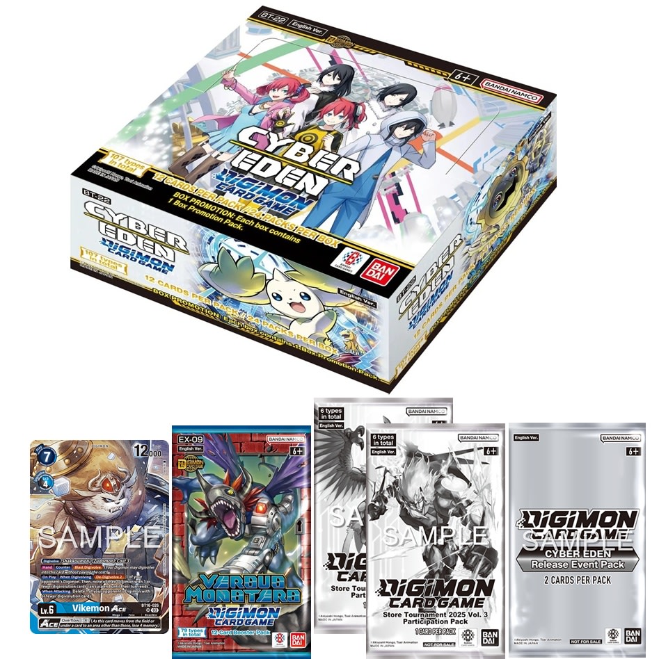 Digimon Card Game: Cyber Eden - Booster Box | Guild Dreams