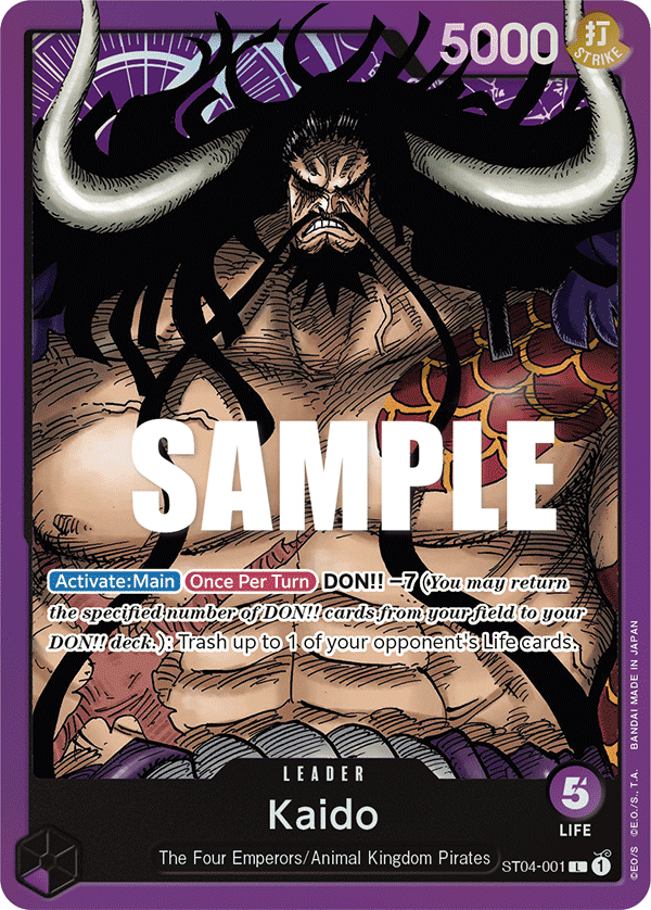ST04-001 Kaido (RP) | Guild Dreams