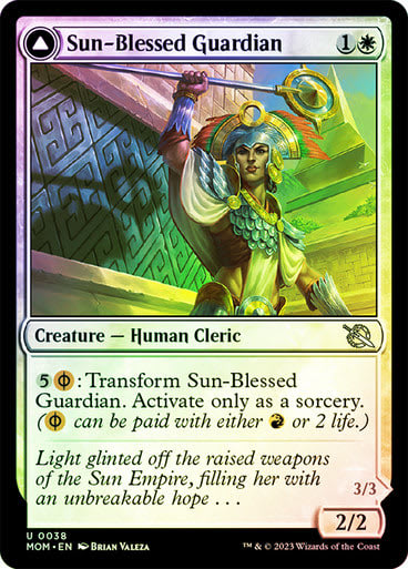 MOM 0038 Sun-Blessed Guardian (Foil) | Guild Dreams