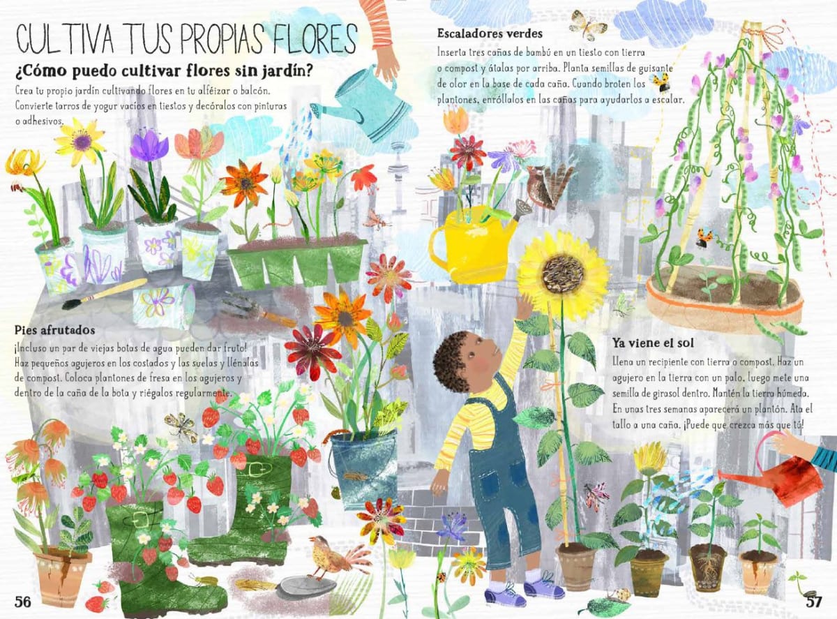 EL GRAN LIBRO DE LAS FLORES (EDITORIAL JUVENTUD) | LaMaga