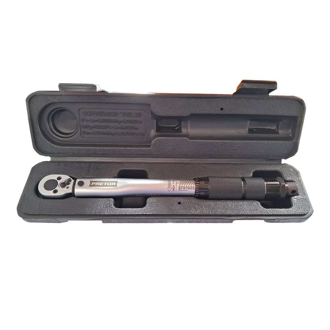 Llave de torque dinamométrica 1/4" 24 dientes 1.6 a 16 Pie Libra ...