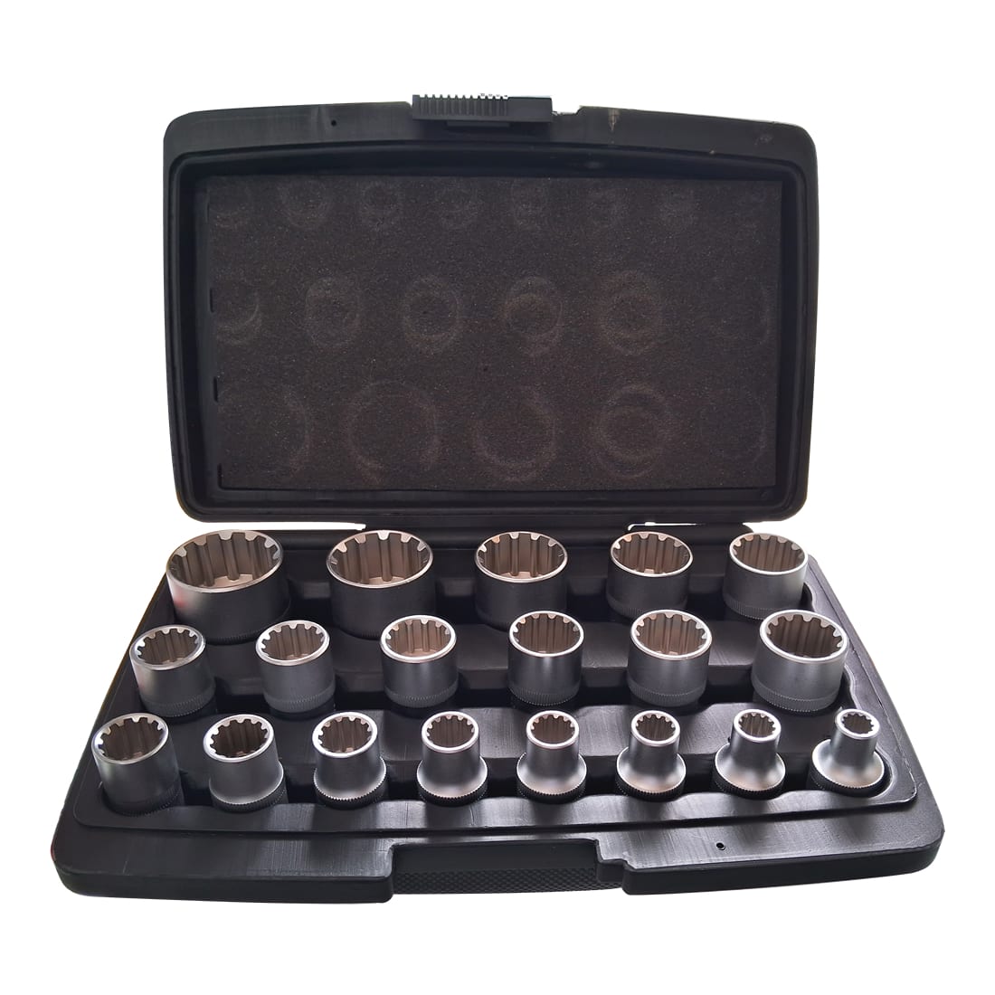 Juego de dados spline multi encaje 19 piezas Profesional | Mundo ...