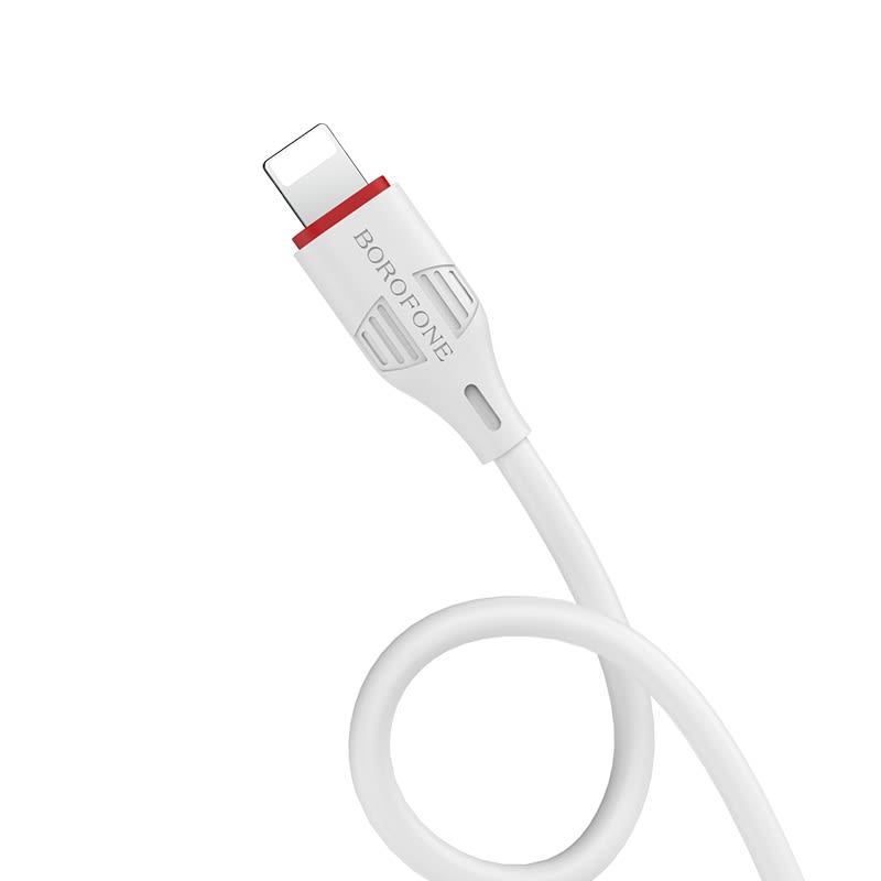 CABLE LIGHTNING A USB BX17 BLANCO BOROFONE | ARTHAS