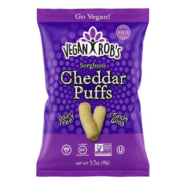 Suflitos Queso Cheddar Puffs 35 gramos | Cábala Bioalmacén