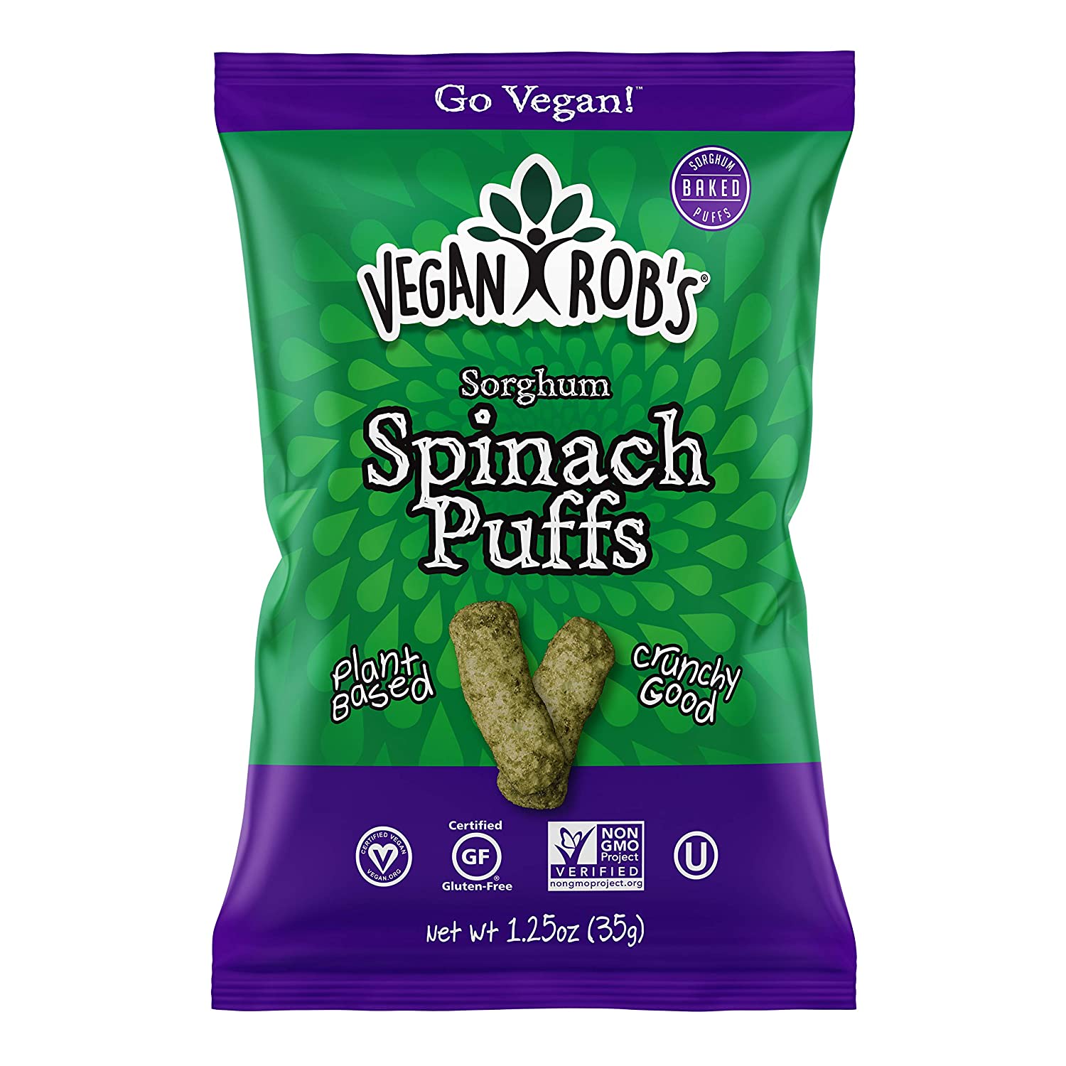 Suflitos Spinach Puffs 35 Gramos | Cábala Bioalmacén