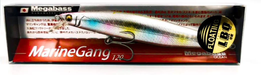 MEGABASS MARINE GANG 120F 20GRS GG RAINBOW | Uncromagnon | fishingstore