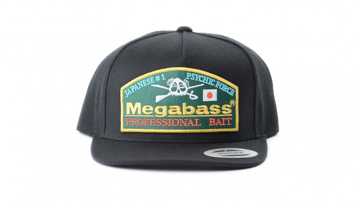 GORRO MEGABASS NEGRA/ LOGO VERDE | Uncromagnon | fishingstore