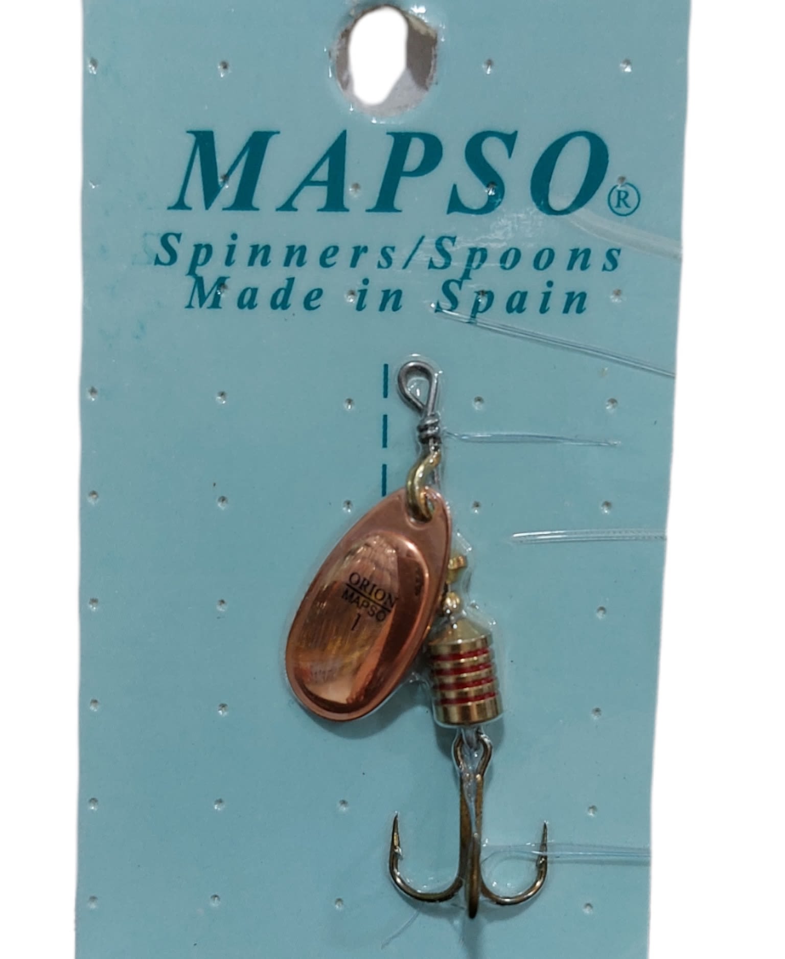 SPINNER MAPSO ORION COBRE #1 3,5 GRS | Uncromagnon | fishingstore