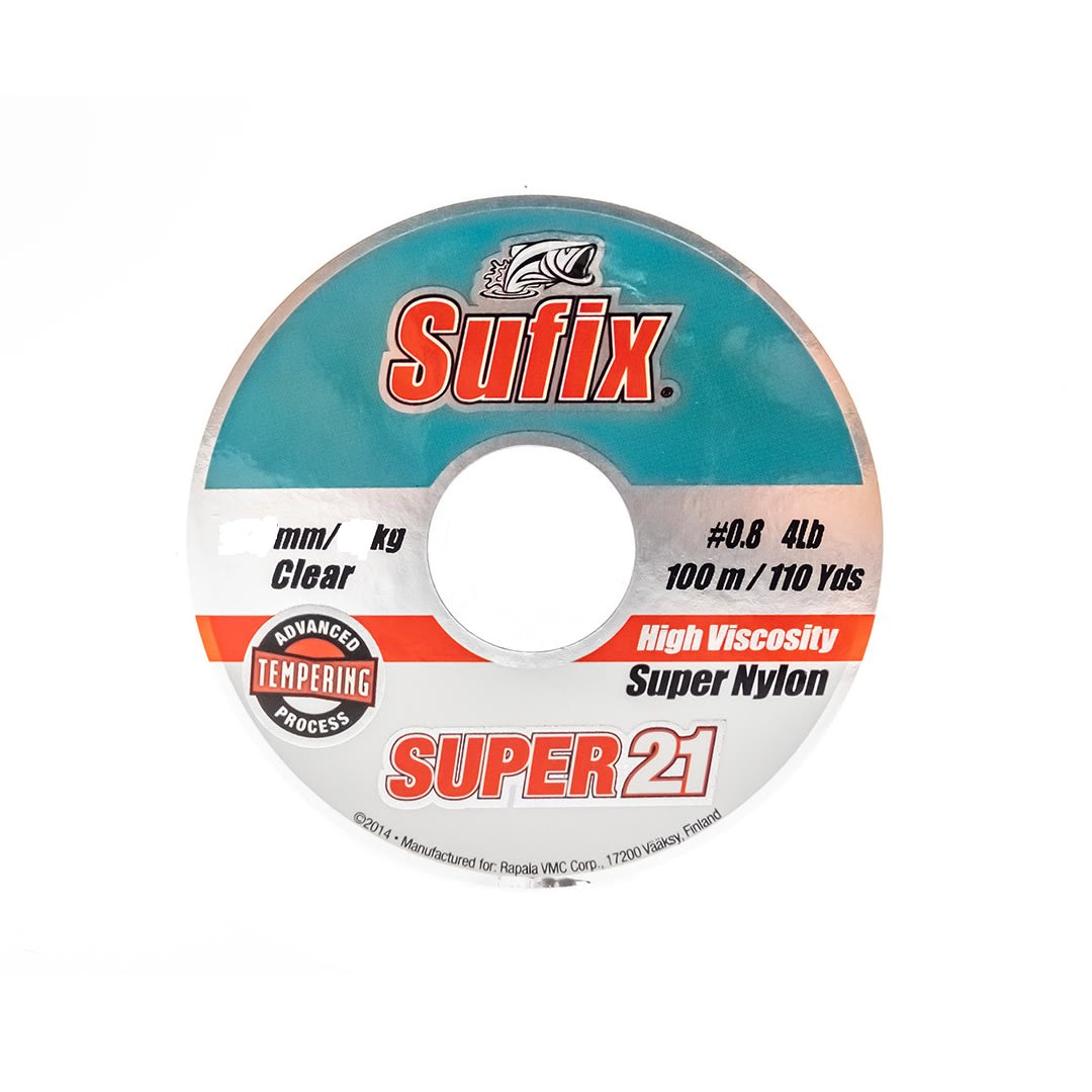 NYLON SUFIX SUPER 21 0.16 MM 100 MTS | Uncromagnon | fishingstore