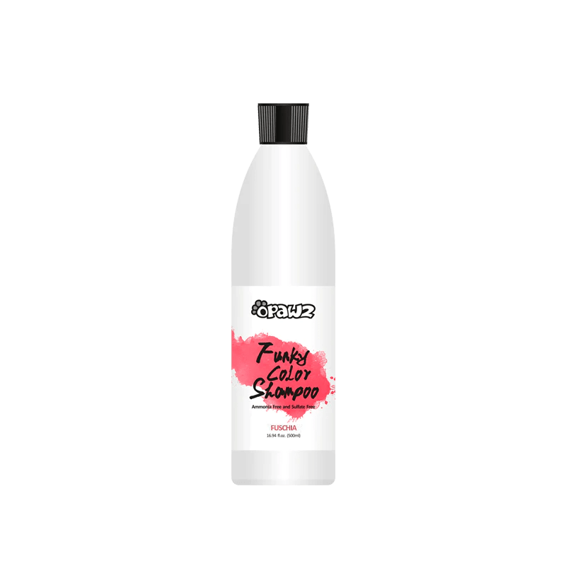 Funky Color Shampoo Opawz Rojo Coral (Fucsia) 500ml | FULLPET | Todo ...