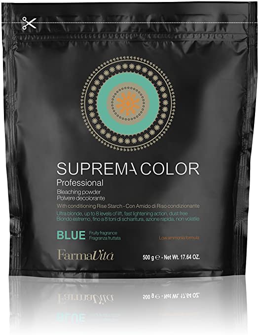 Decolorante Suprema Color Powder Blue 500g | BellasSur | Belleza y Estilo
