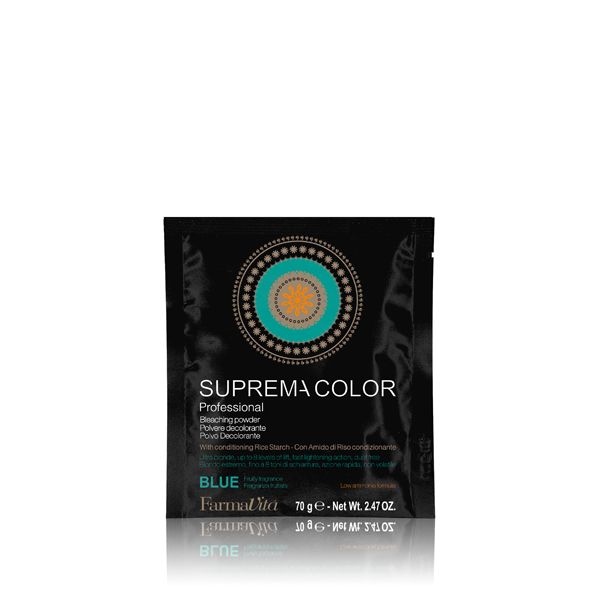 Decolorante Suprema Color Powder Blue 70g | BellasSur | Belleza y Estilo