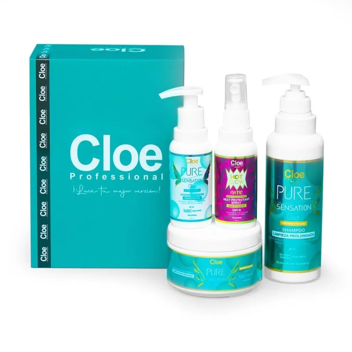 Pack Navidad Cloe Pure Sensation Clear | BellasSur | Belleza y Estilo