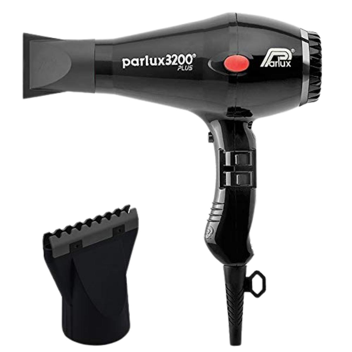 Secador Parlux 3200 Plus Negro | BellasSur | Belleza y Estilo