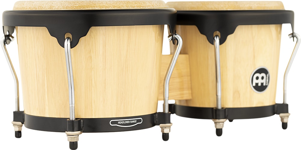 WOOD BONGO NATURAL HEADLINER SERIES HB100NT MEINL PERCUSSION | Drumdealer