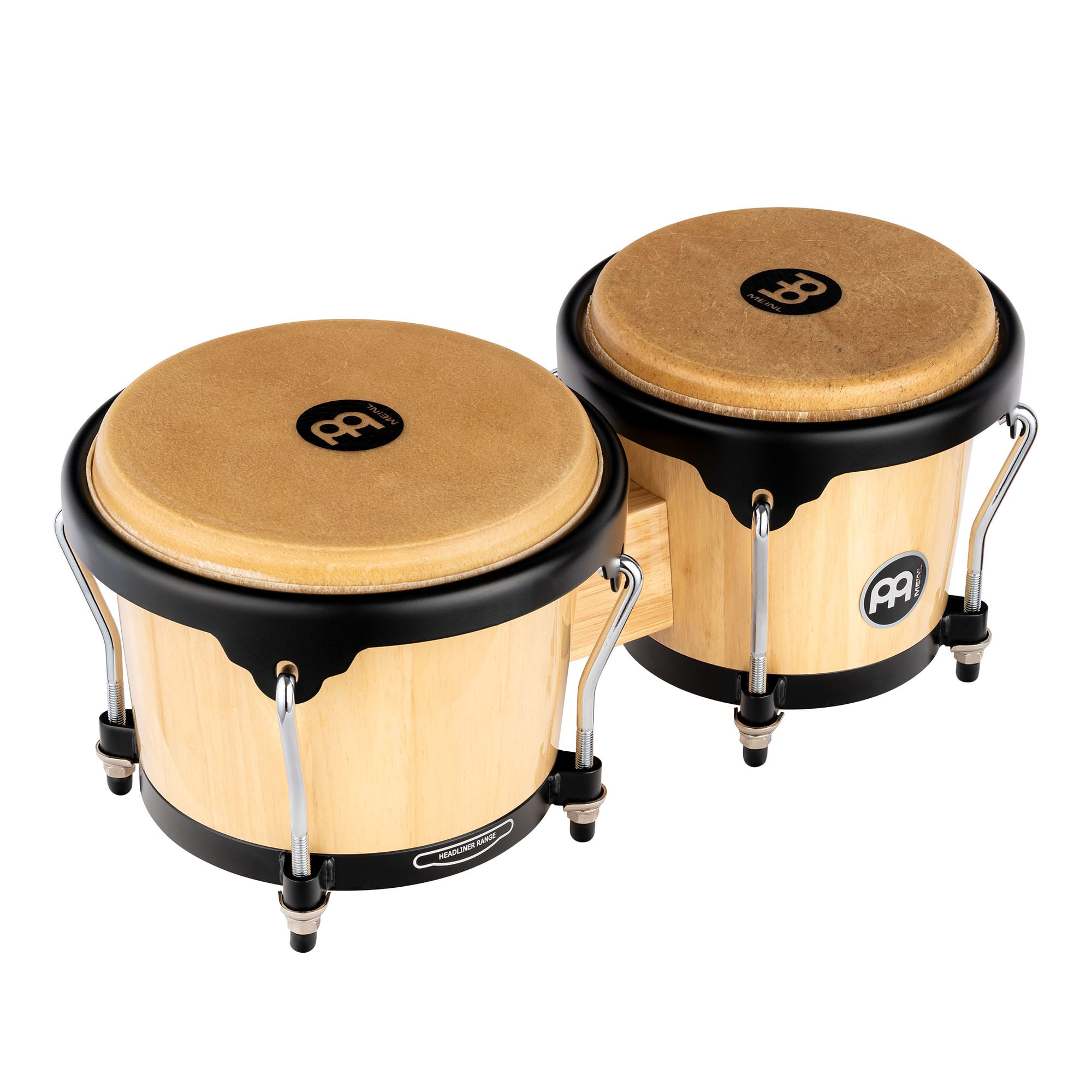 WOOD BONGO NATURAL HEADLINER SERIES HB100NT MEINL PERCUSSION | Drumdealer