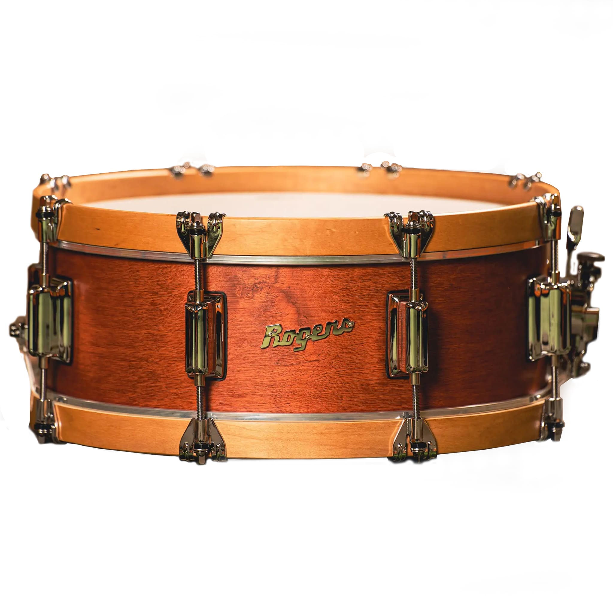 TAMBOR ROGERS TOWER 14 X 5 SATIN RED MAHOGANY TWR-24-SRM | Drumdealer