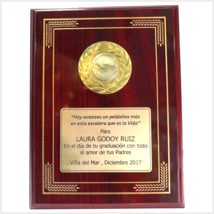 RETABLO RET1520-N con filete oro | CENTROMARCO | Trofeos & Deportes