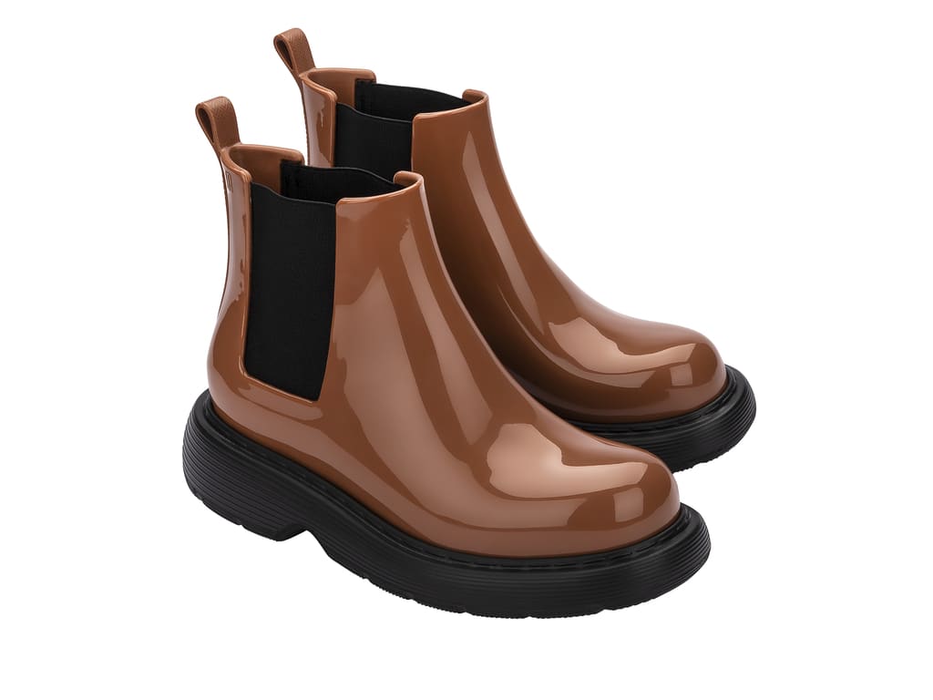 MELISSA STEP BOOT AD MARRON/NEGRO | Melissa