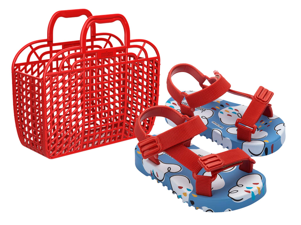 MINI MELISSA PLAYTIME BB AZUL/ROJO | Melissa