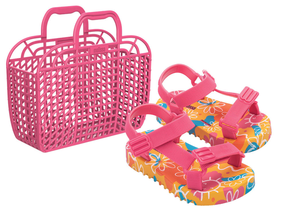 MINI MELISSA PLAYTIME BB AMARILLO/ROSA TALLA 9 US | Melissa