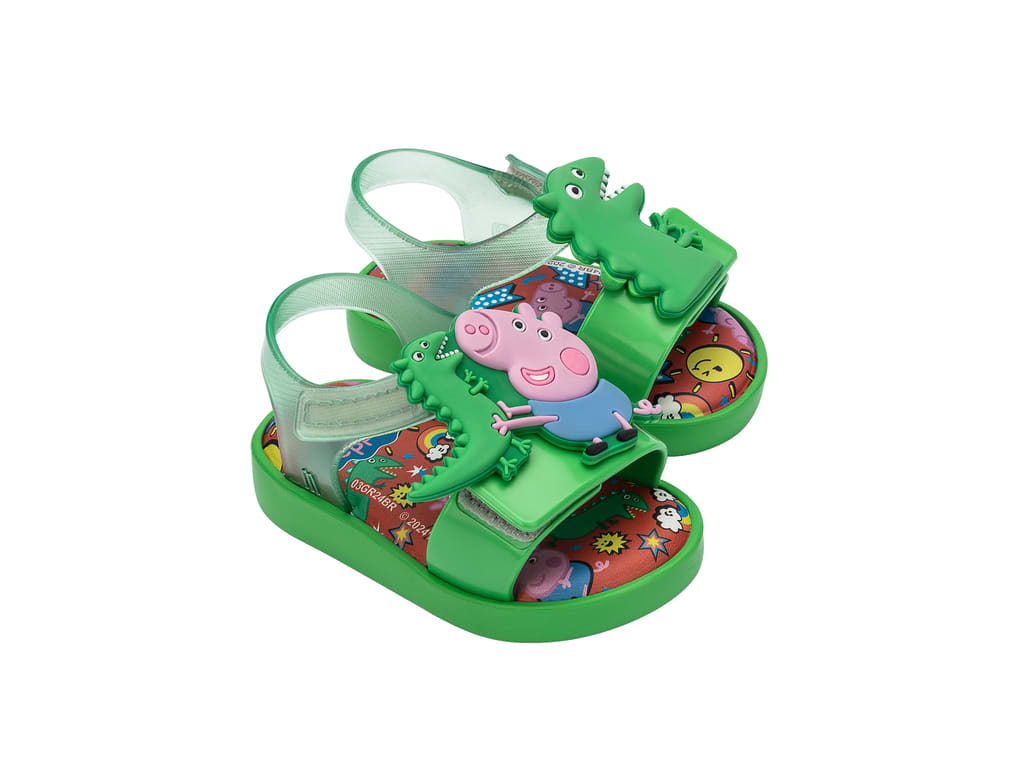 MINI MELISSA JUMP + PEPPA PIG BB VERDE/ROSA | Melissa