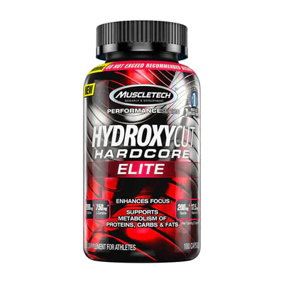 HYDROXYCUT HARDCORE ELITE 100 CAPSULAS | Nutrapunto