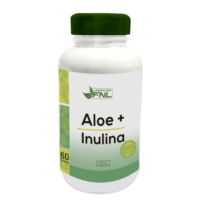ALOE + INULINA 60 CAPSULAS FNL | Nutrapunto