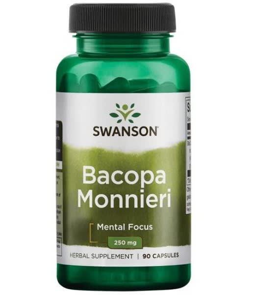 BACOPA MONNIERI 250MG 90CAPS SWANSON | Nutrapunto