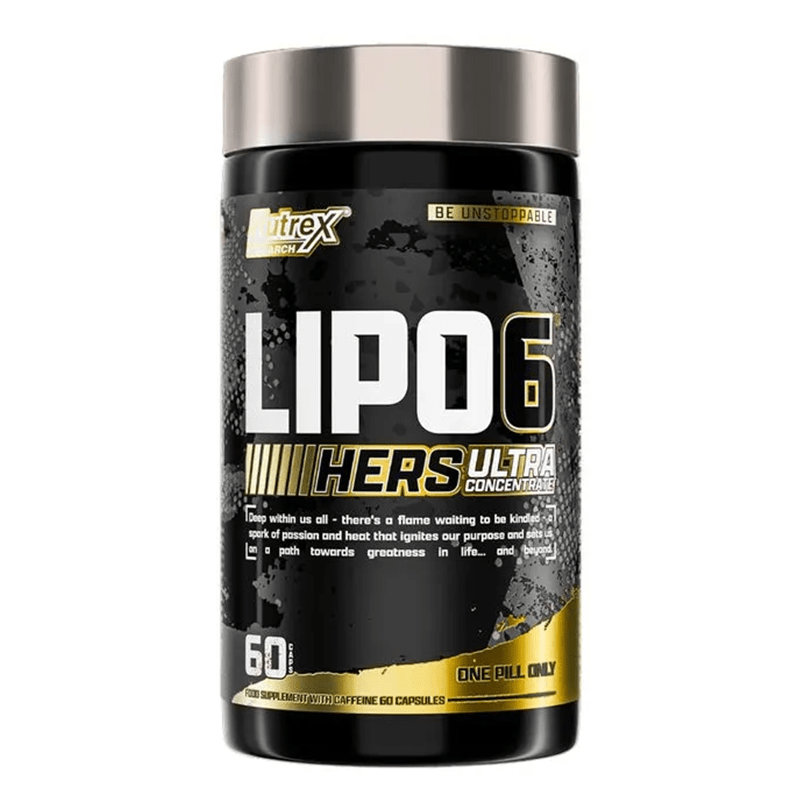 LIPO 6 BLACK HERS 60 CAPS NUTREX | Nutrapunto