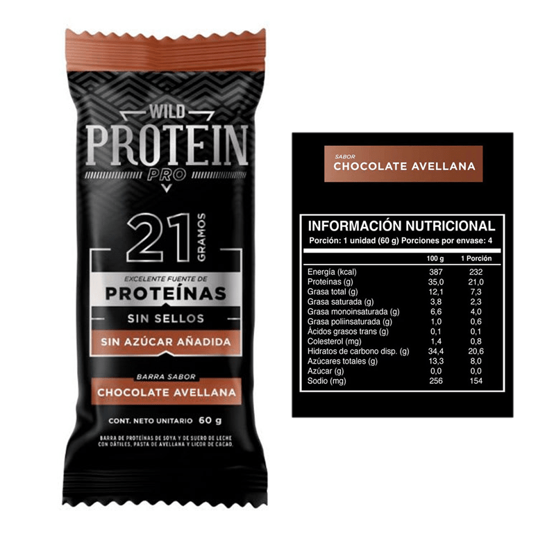 BARRA WILD PROTEIN PRO | Nutrapunto