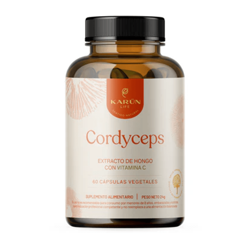 CORDYCEPS 60 CAPS KARUN LIFE | Nutrapunto