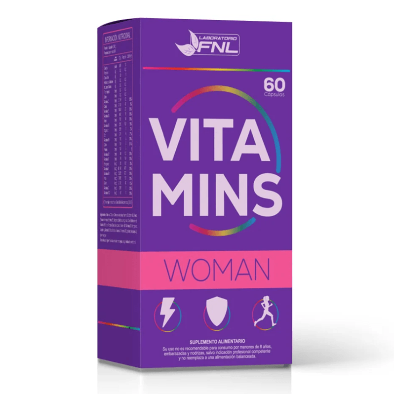 VITAMINS WOMAN 60CAPS FNL | Nutrapunto