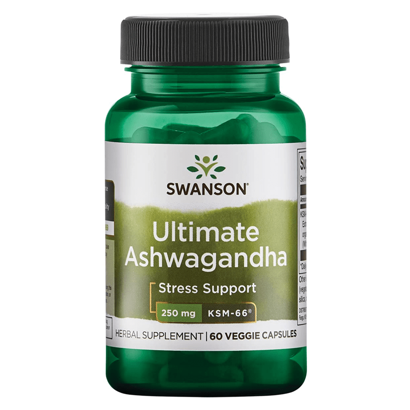 ASHWAGANDHA KSM-66 250MG 60CAPS SWANSON | Nutrapunto