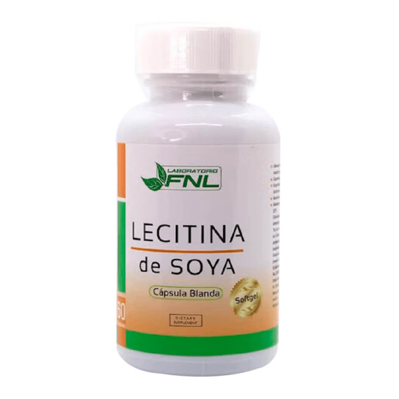 LECITINA DE SOYA 60 CAPSULAS FNL | Nutrapunto