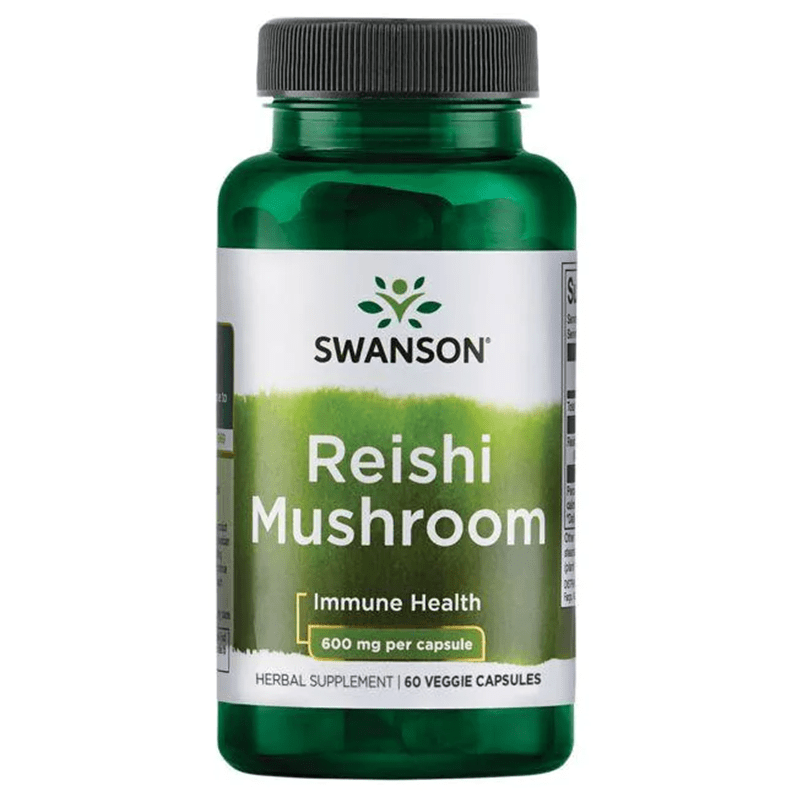 HONGO REISHI 600MG 60CAPS SWANSON | Nutrapunto