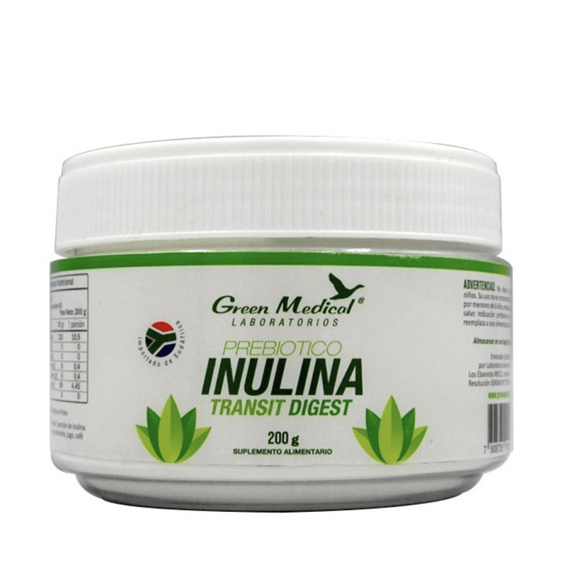 INULINA PREBIOTICO 200GR GREEN MEDICAL | Nutrapunto